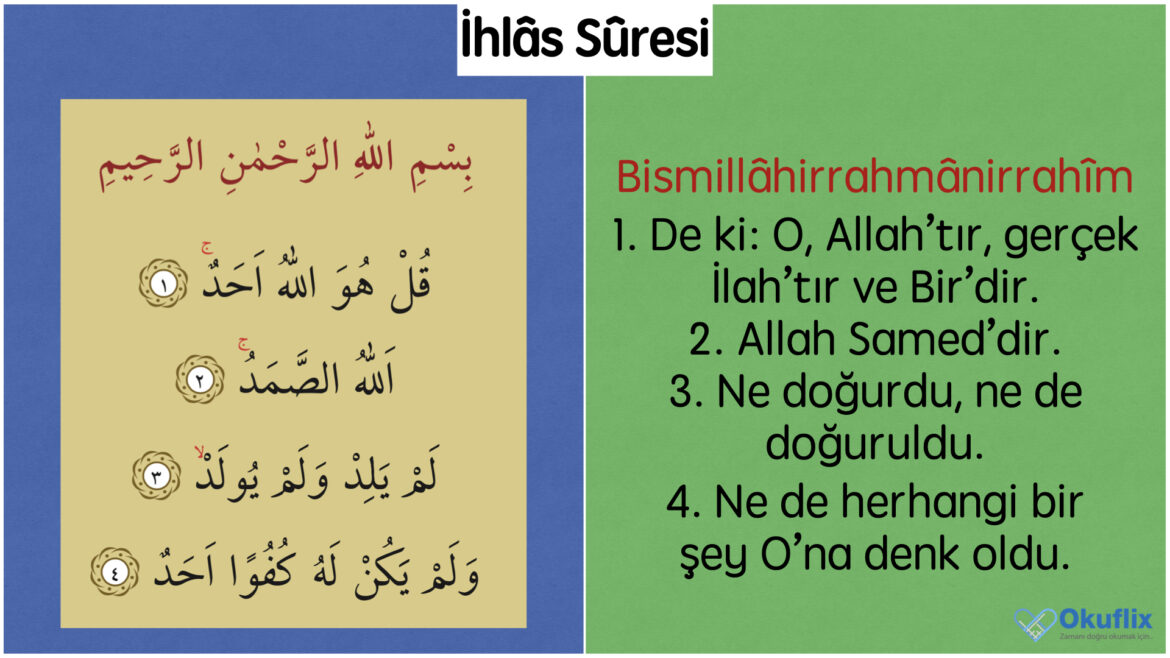 Surelerİn okunuşları - OkuFLIX